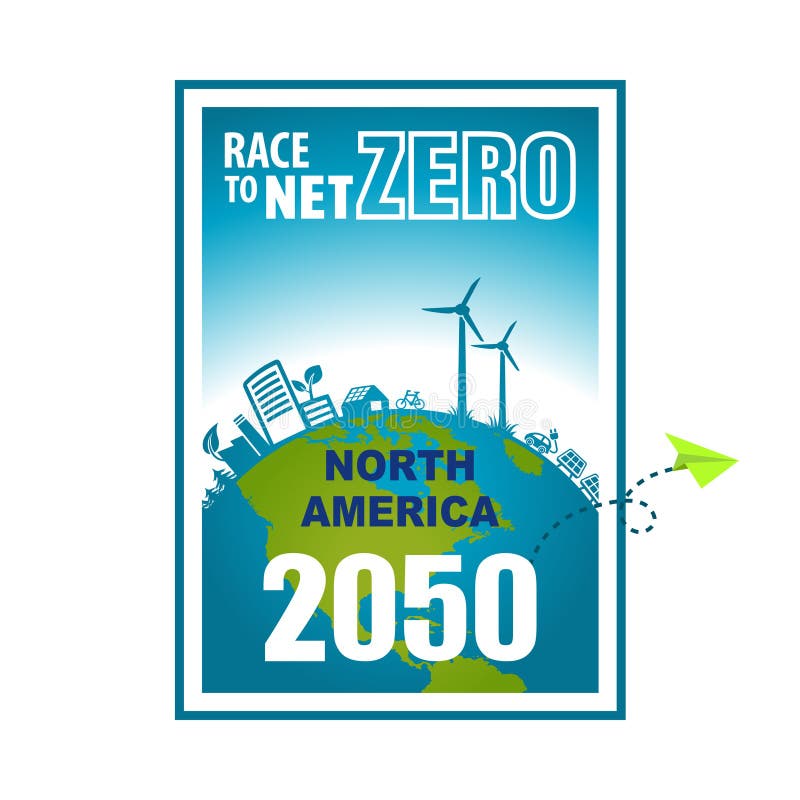 Race To Net Zero 2050 North America Greenhouse Gas Emission Target ...