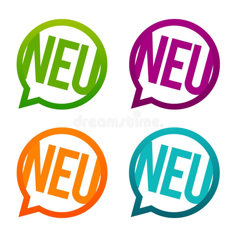 Neu Stock Illustrations – 320 Neu Stock Illustrations, Vectors ...