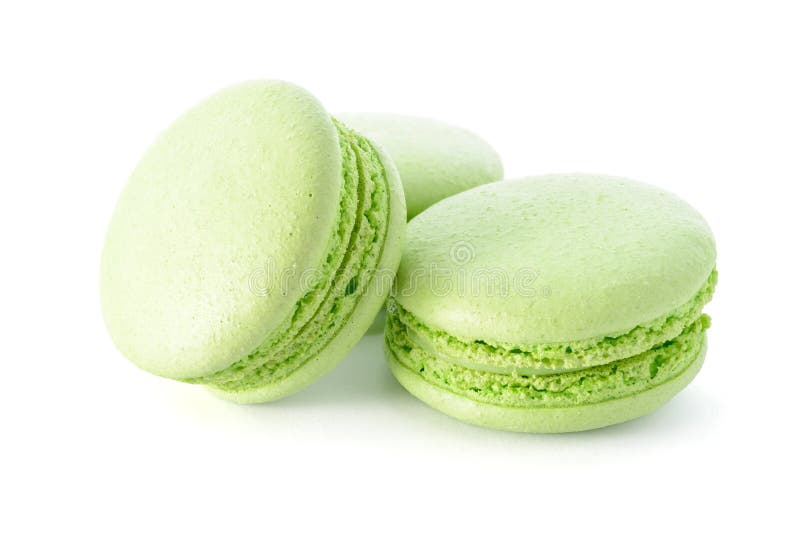 Neue grüne macarons stockfoto. Bild von angeordnet, kuchen - 38225420
