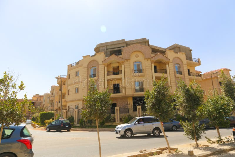 Neue Kairo-Stadt redaktionelles bild. Bild von historisch - 100855160