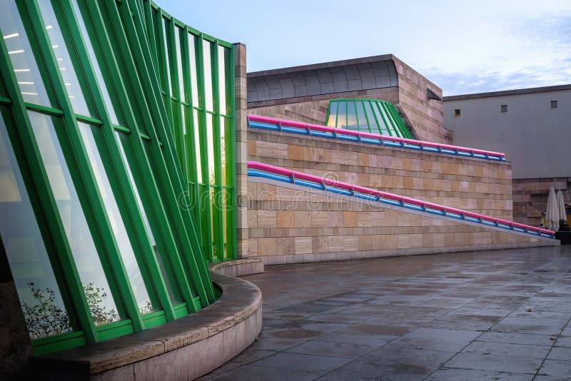 Neue Staatsgalerie (New State Gallery) - Stuttgart, Germany Editorial ...