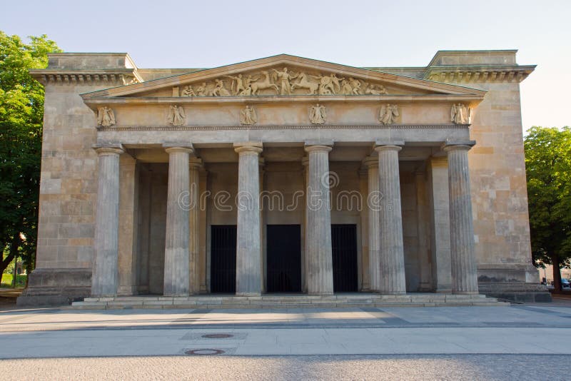 Neue Wache in Berlin stock image. Image of classical - 19754613