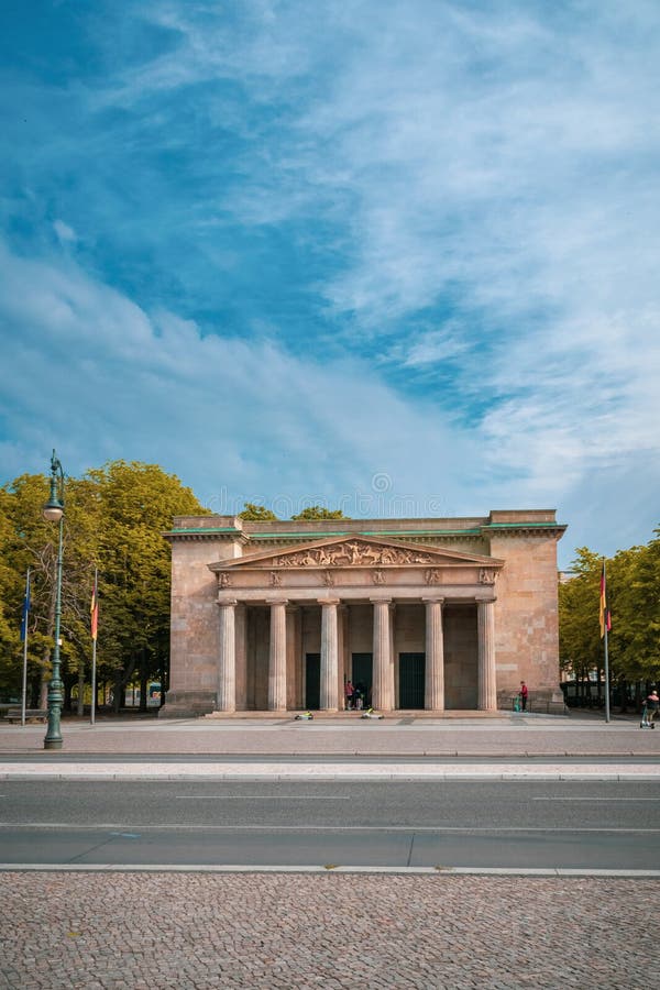 The Neue Wache in Berlin Germany Stock Image - Image of house, monument ...