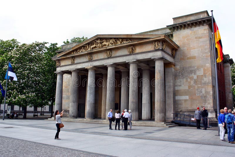 The Neue Wache in Berlin editorial image. Image of historic - 55388000