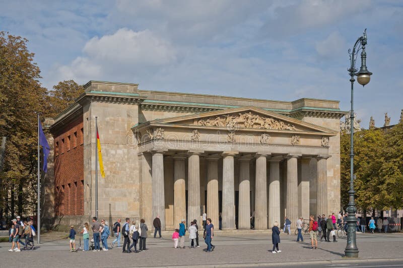 Neue Wache Building , Berlin Editorial Image - Image of tourism ...
