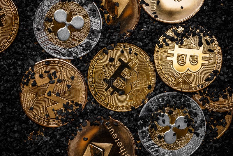 Kohle und Geld stockfoto. Bild von stehen, stapel, leistung - 90916488