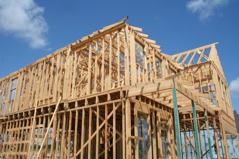 Neues Zuhause stockfoto. Bild von zinsen, gebäude, hypothek - 6213102