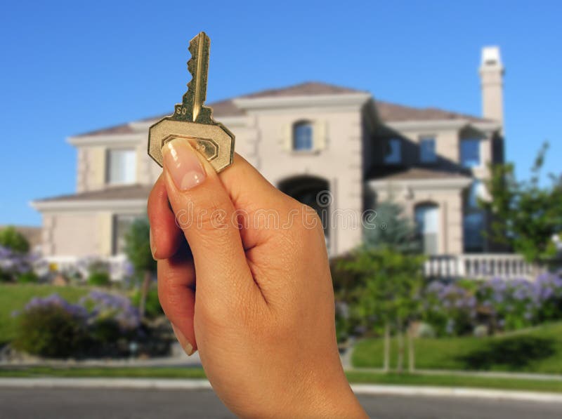 Neues Haus stockbild. Bild von landschafts, wohnsitz, zustand - 946327