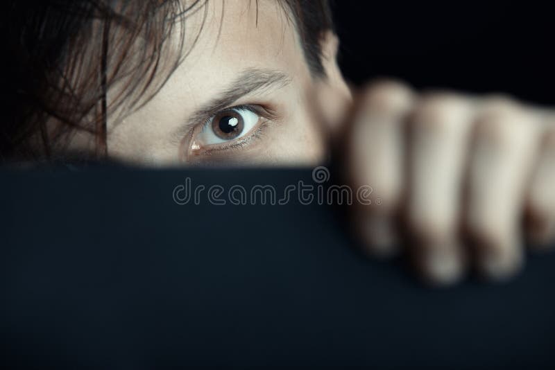 Neugieraugen stockfoto. Bild von wissenschaft, neugier - 28292770