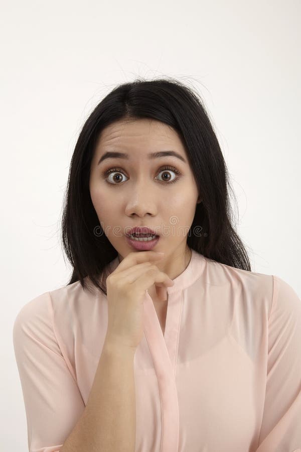 Neugierig stockbild. Bild von frau, zweifel, zweifelhaft - 105793519