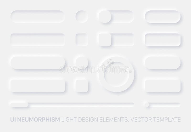 Neumorphic Light Stock Illustrations – 747 Neumorphic Light Stock ...