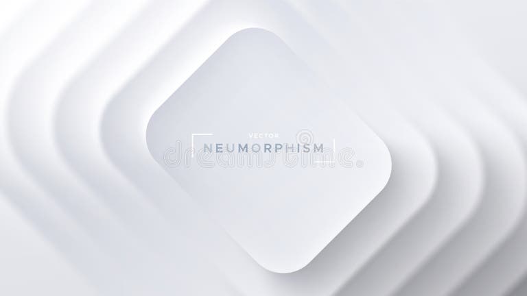 Neumorphic Bright Design Stock Illustrations – 306 Neumorphic Bright ...