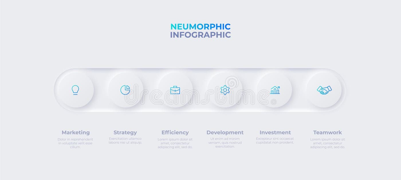 Neumorphic Infographic Stock Illustrations – 899 Neumorphic Infographic ...