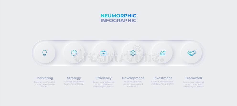 Neumorphic Infographic Stock Illustrations – 899 Neumorphic Infographic ...