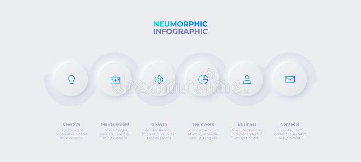 Neumorphic Infographic Stock Illustrations – 899 Neumorphic Infographic ...