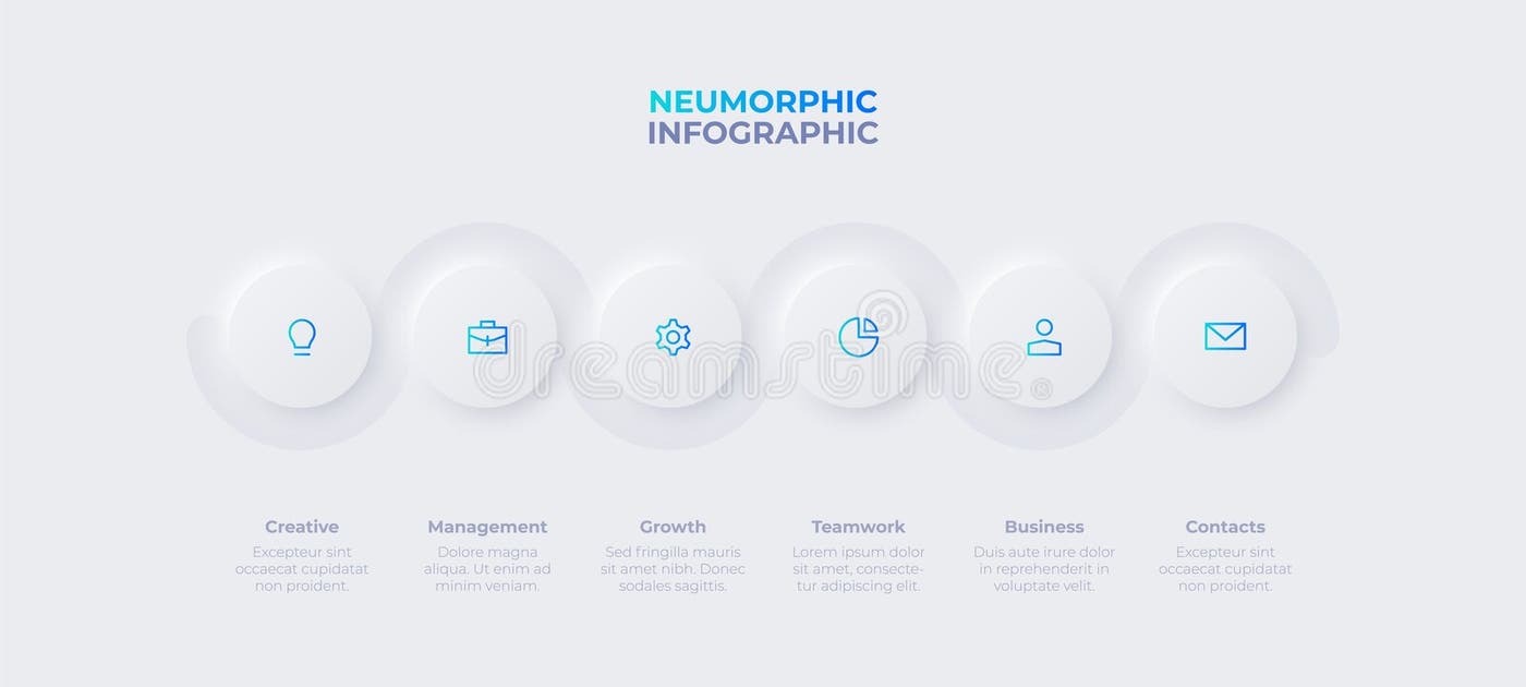 Neumorphic Infographic Stock Illustrations – 899 Neumorphic Infographic ...