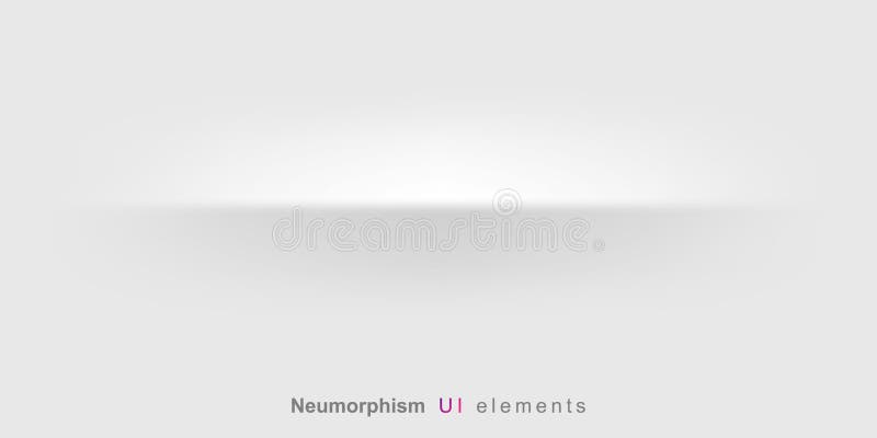 Neumorphism Style Liquid Interface Background Stock Vector ...