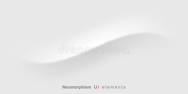 Neumorphism Style Liquid Interface Background Stock Vector ...