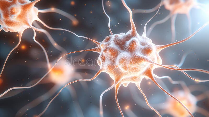 Neural Cells with Intricate Connections Create Mesmerizing Abstract ...