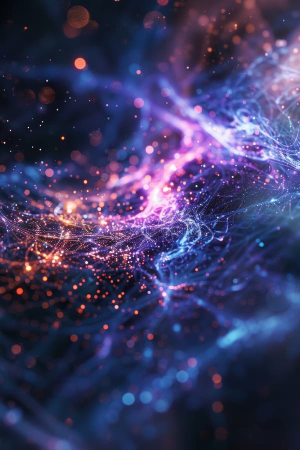 Neural Cells with Luminous Communication Nodes in an Abstract Dark ...