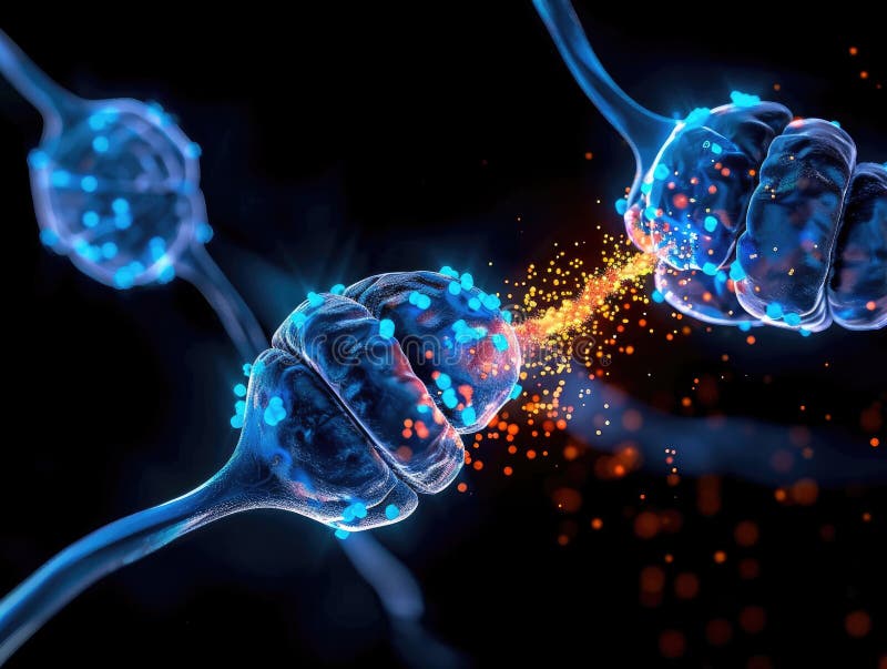 Neural Connection: Nerve Synapse - Intricate Junction Where Nerve Cells ...