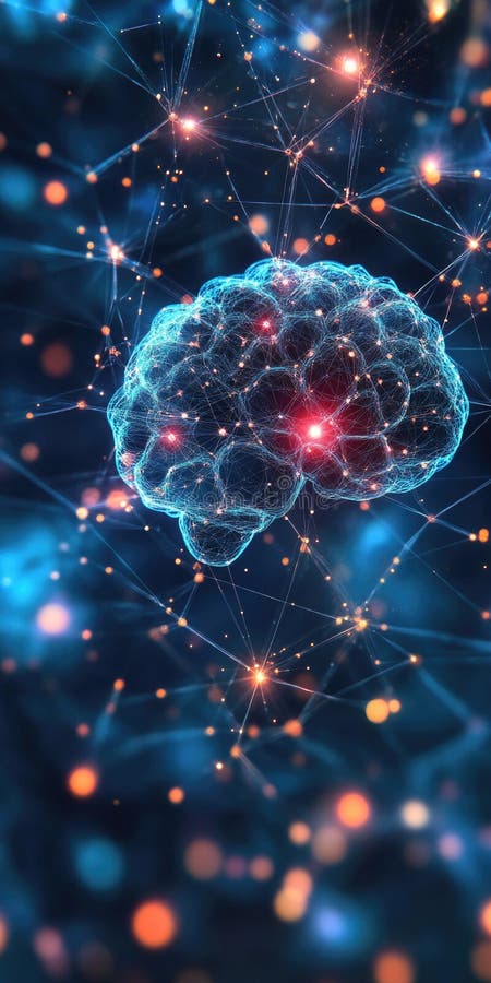 Neural Connections Sparkle in a Vivid Display of Brain Activity for ...