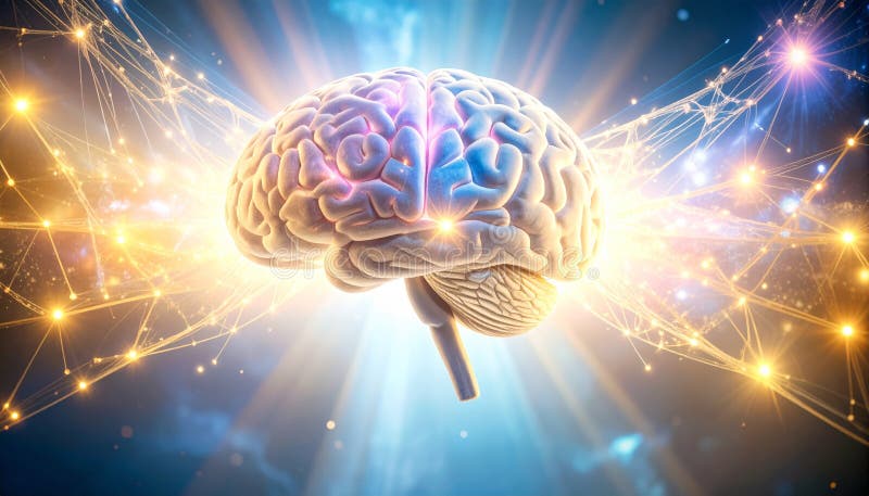 Neural Dust Constellation in Brain Nebula . Artificial Intelligence ...