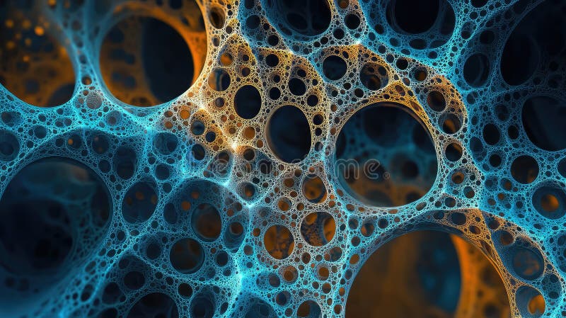 Neural Fracturing Machine Learning Model Stock Image - Image of ...