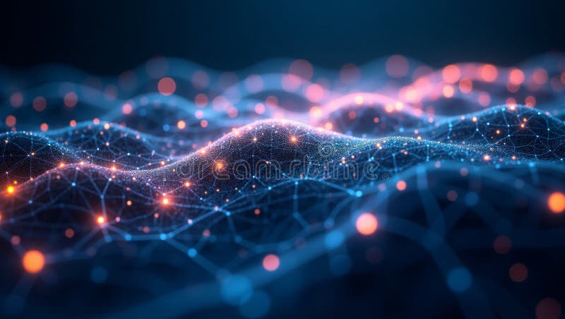 Neural-inspired Digital Network Represents AI Intelligence and Virtual ...