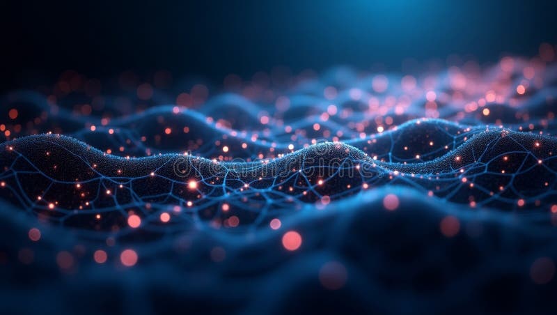 Neural-inspired Digital Network Represents AI Intelligence and Virtual ...