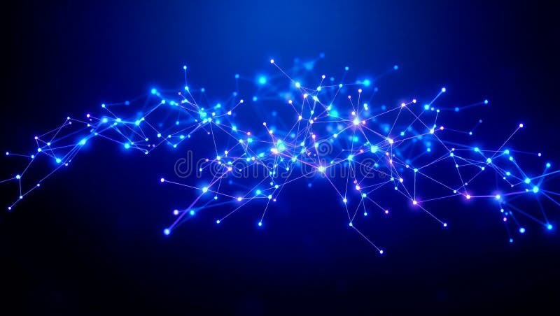 Neural-inspired Digital Network Represents AI Intelligence and Virtual ...
