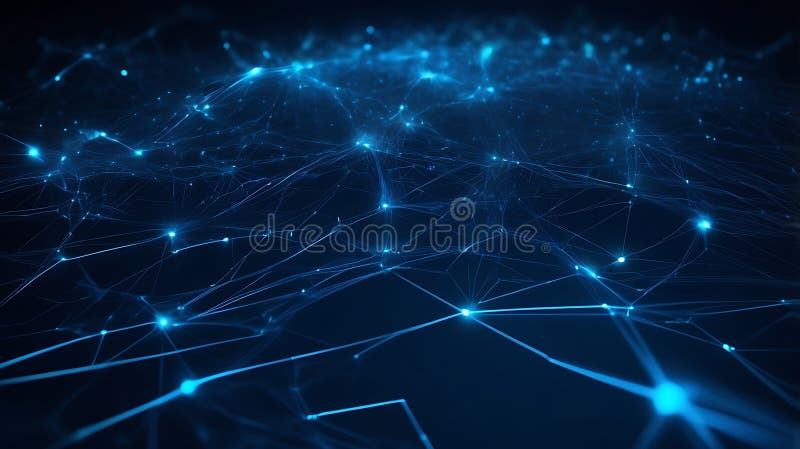 Neural Mesh Design with Smart Lighting Effects Used for High-tech ...