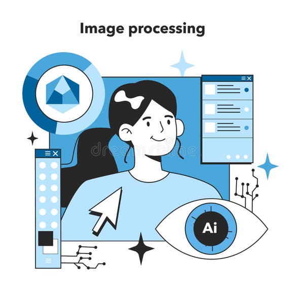 Neural Network Abilities Self Learning Computing System Processing Stock Illustration