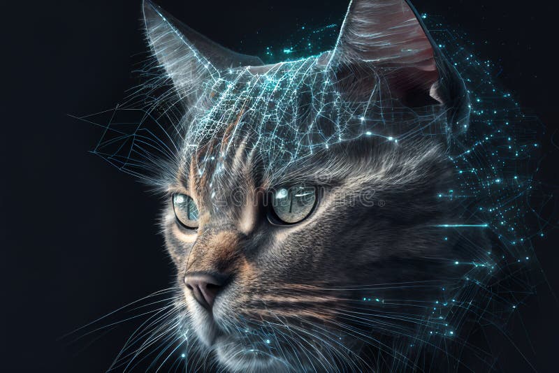 Artificial Intelligence Cat Stock Illustrations – 4,443 Artificial ...