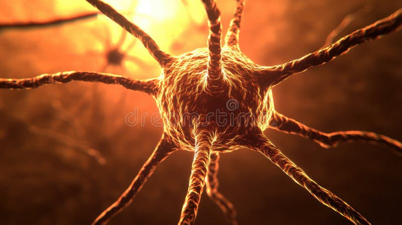 Synapse Axon Dendrite Brain Fiber Microscopic Ai Stock Photos - Free ...
