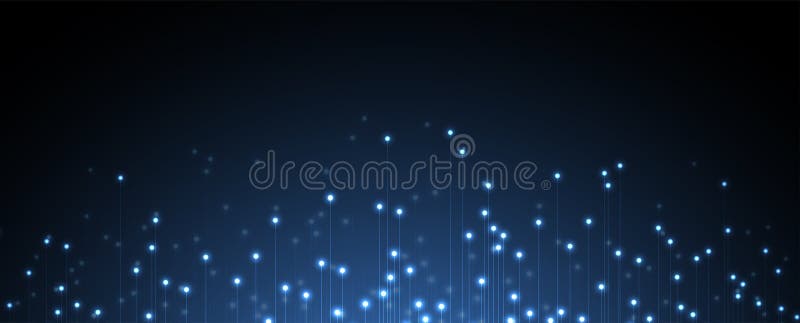 Neural Network Concept. Connected Cells with Links. High Technology ...