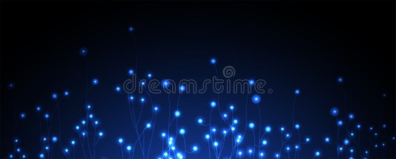 Neural Network Concept. Connected Cells with Links. High Technology ...