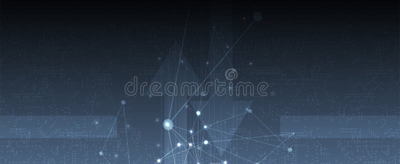 Neural Network Concept. Connected Cells with Links. High Technology ...