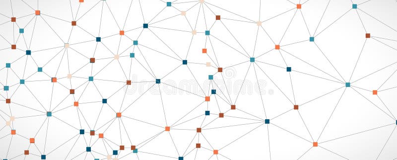 Neural Network Concept. Connected Cells with Links. High Technology ...