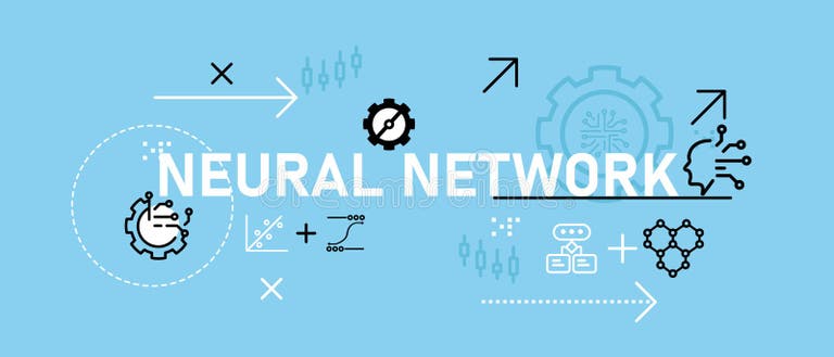 Neural Network Conceptual AI Artificial Neural Learning Algorithm Data Processing Modern ...