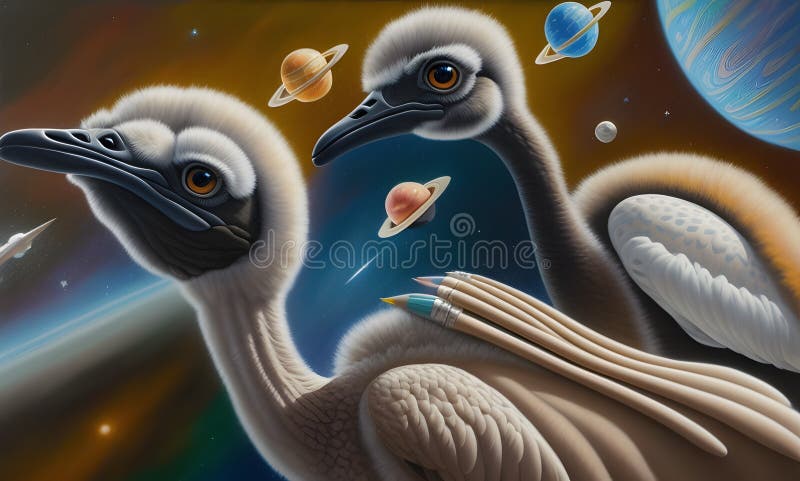 The Bird is Not an Ordinary Alien Species Created with the Help of ...