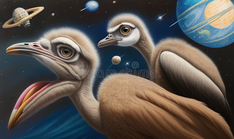 The Bird is Not an Ordinary Alien Species Created with the Help of ...