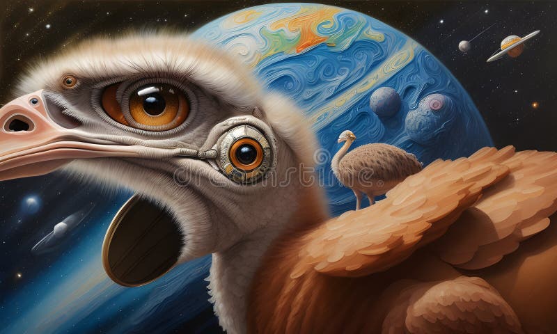 The Bird is Not an Ordinary Alien Species Created with the Help of ...