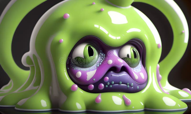 Fantastic Little Snotty Slug Monster, Created with the Help of ...