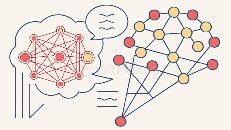 Neural Network Diagram, AI Technology, Machine Learning, and Tech ...