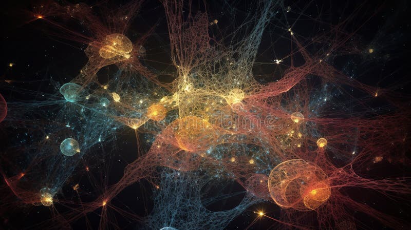 Interconnected Universe Stock Illustrations – 853 Interconnected ...