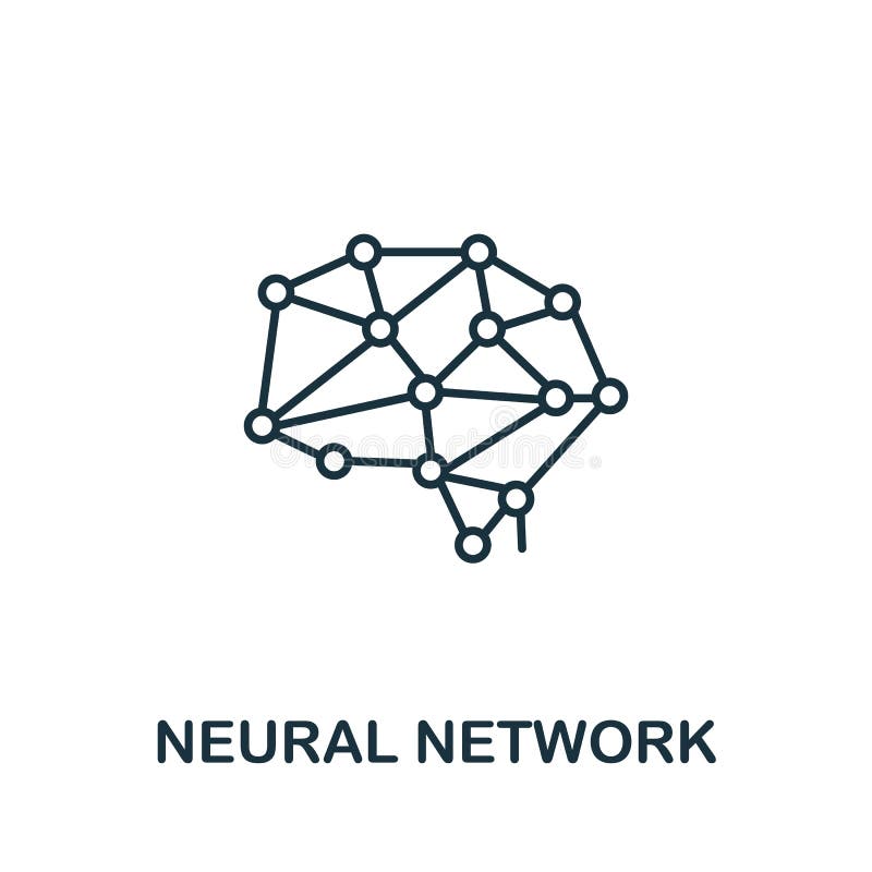 Neural Network Icon from Machine Learning Collection. Simple Line ... Neural Network Icon from Machine Learning Collection. Simple Line ...
