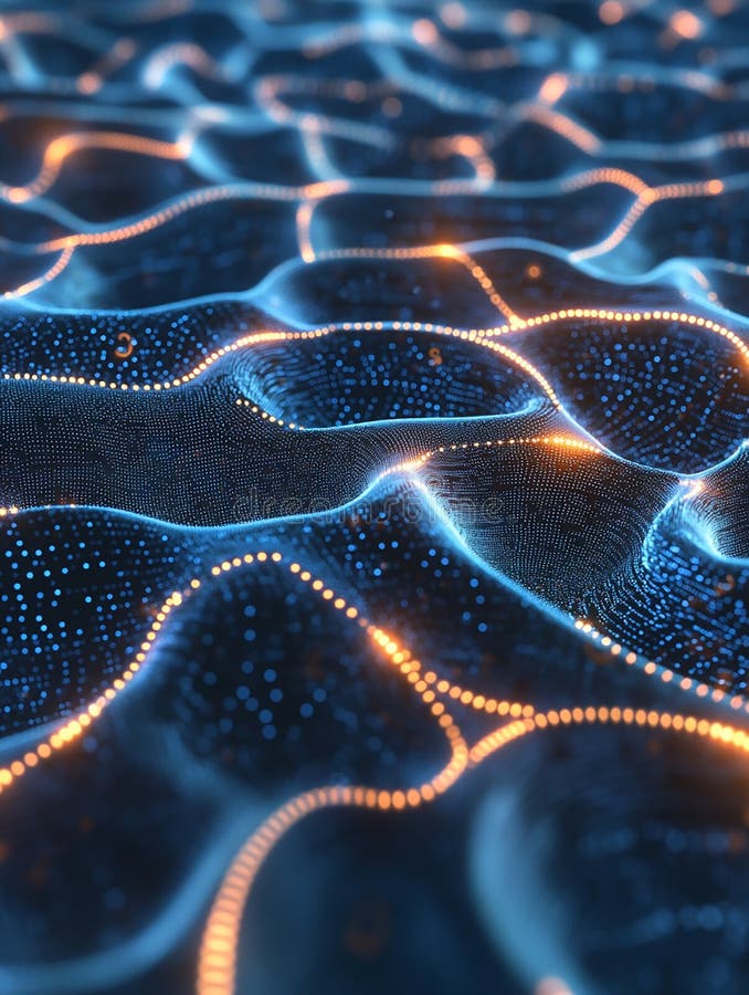 Neural Visual Interlocking Network Stock Illustrations – 17 Neural ...