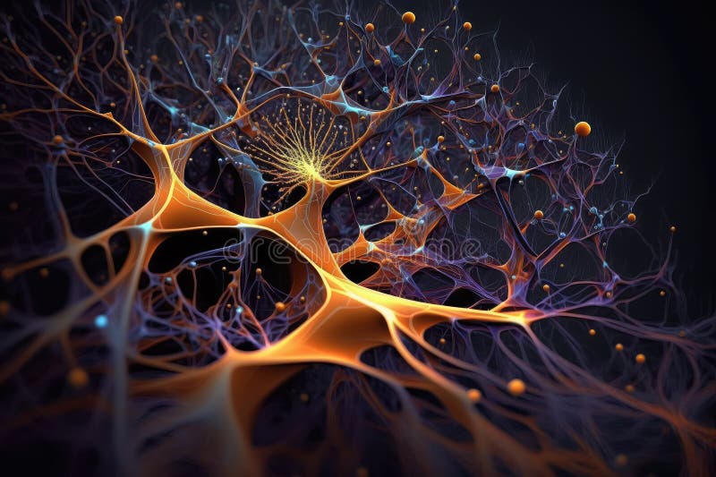Neural Network With Layer Upon Layer Of Connected Neurons Forming