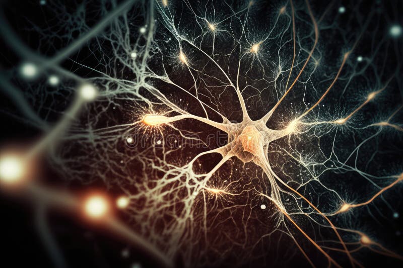 Neural Network With Layer Upon Layer Of Connected Neurons Forming